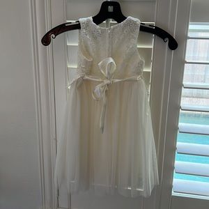 Popatu | Dresses | Popatu Toddler Girls Off White Dress | Poshmark